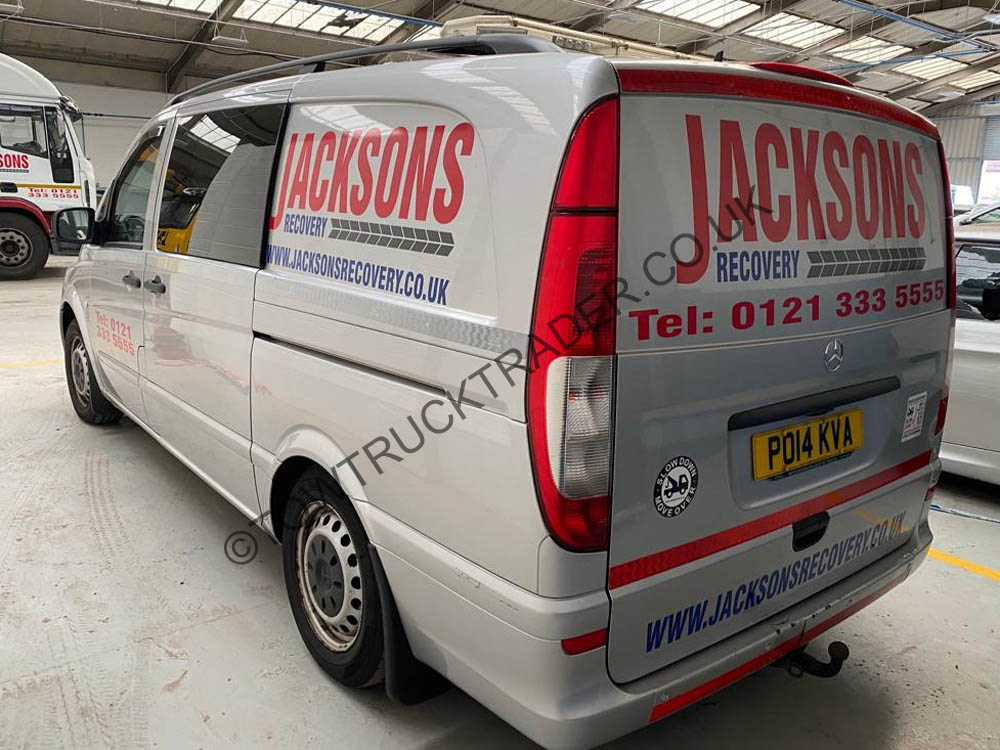 2014 Mercedes Vito 116 CDi Dualiner (RDT Unit) - Tow Truck